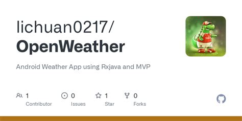 Github Lichuan0217openweather Android Weather App Using Rxjava And Mvp