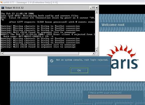 Can Not Login To Solaris 10 [6] Forum Archive Netsarang Computer
