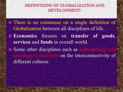 Globalization And Development Pptx