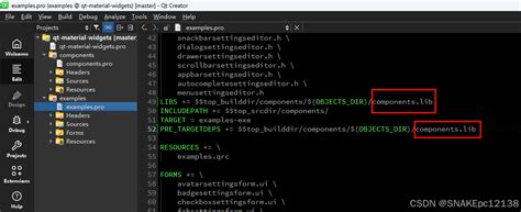 Qt开源控件库（qt Material Widgets）的编译及使用 技术栈