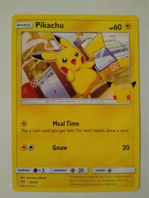 Mint Error Cut Pokemon Card Pikachu Non Holographic 4 Corner Defect 410 94 Picclick Ca
