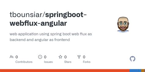 Github Tbounsiarspringboot Webflux Angular Web Application Using Spring Boot Web Flux As