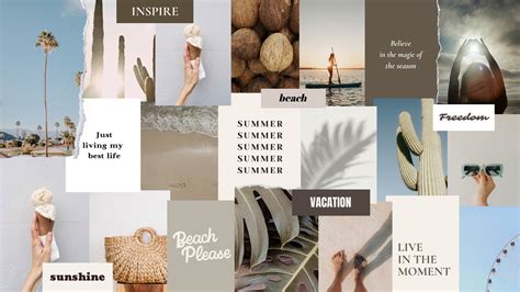 Summer Collage Wallpapers Wallpaper Cave