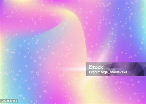 마법의 배경 핑크 레인보우 패턴입니다 프린세스 그라디언트 동화 같은 신비로운 메쉬 보라색 은하 홀로그램 라일락 마법의 초대장 유니콘 배경막 귀여운 마법 배경 공주에 대한