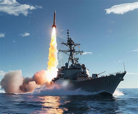 Guided Missile Premium Ai Generated Image