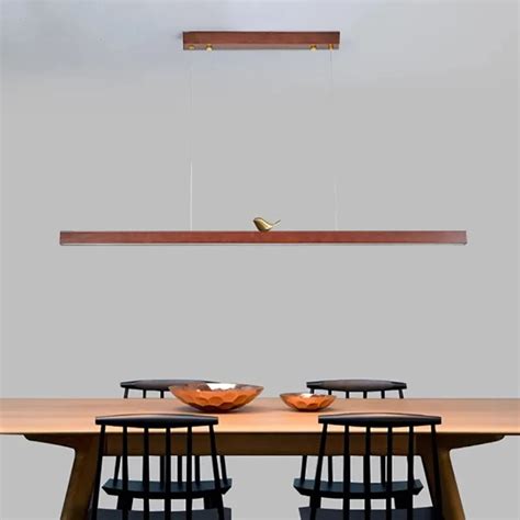 북유럽 나무 펜 던 트 조명 책상에 대 한 Led 주방 램프 거실 실내 조명 장식 천장 식당 매달려 전등인테리어 라이트