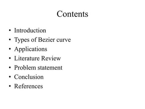 Bezier Curve Computer Graphics Ppt