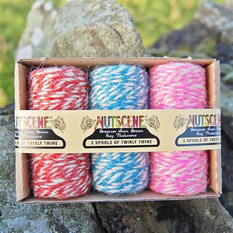 Mini Twirly Twines Trio British Garden