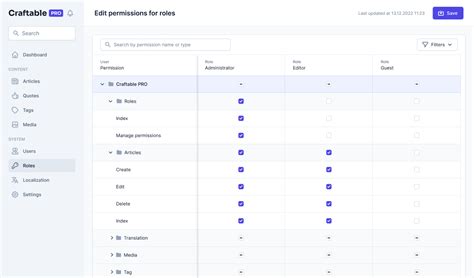 Craftable Pro Laravel Crud Generator