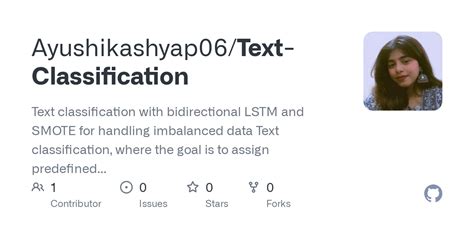 github ayushikashyap06 text classification text classification with