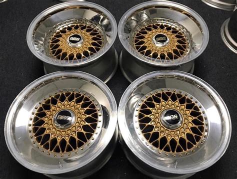 Bbs Rs Wheels Gold