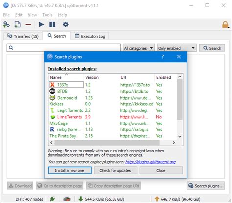 QBittorrent Search Plugin Forums