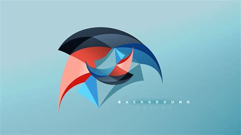 초록 배경기하학적 종이 접기 스타일 모양 구성 삼각형 낮은 폴 리 디자인 개념 다채로운 최신 유행 최소한의 그림 0명에 대한 스톡 벡터 아트 및 기타 이미지 Istock