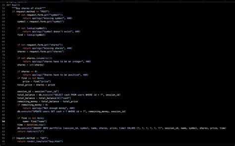 Pset 9 Finance Nonetype Object Is Not Subscriptable Rcs50