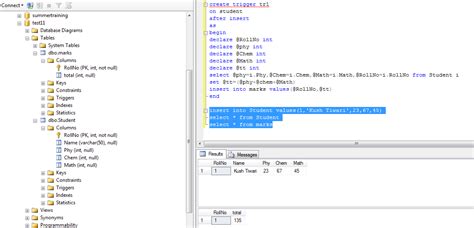How To Create Trigger In Sql Server Part 1 ~ Microsoft Net Expert