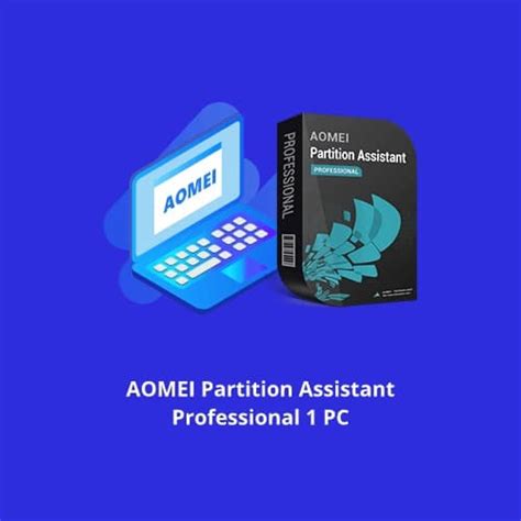 Aomei Partition Assistant Pro 1 Pc Lifetime Validity Webinfotex