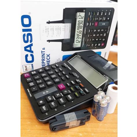 เครื่องคิดเลขแบบพิมพ์ 12หลัก Casio รุ่น Hr 100rc Shopee Thailand