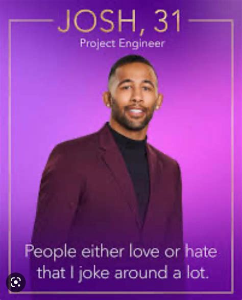 Do You Guys Remember Joshs Job Title R Loveisblindonnetflix