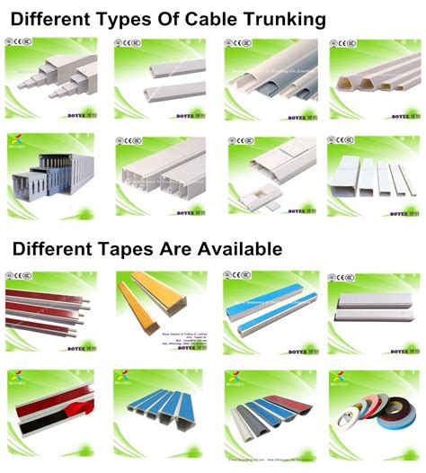 China Wiring Accessories Plastic Trunking Pvc Cable Trunking Pvc Trunking Size China Wire