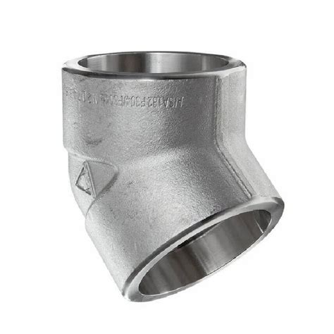 Stainless Steel 45 Degree Socket Weld Elbow At Best Price In Mumbai