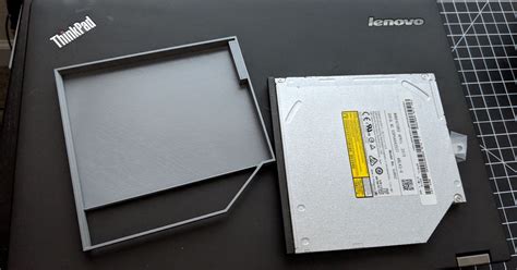Lenovo Thinkpad Ultrabay SLIM Caddy By Adam Rachid Download Free STL Model Printables Com