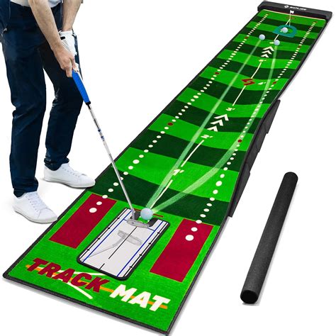 Tapis De Putting Saplize Golf Tra Age De Trajectoire Visible Modes D