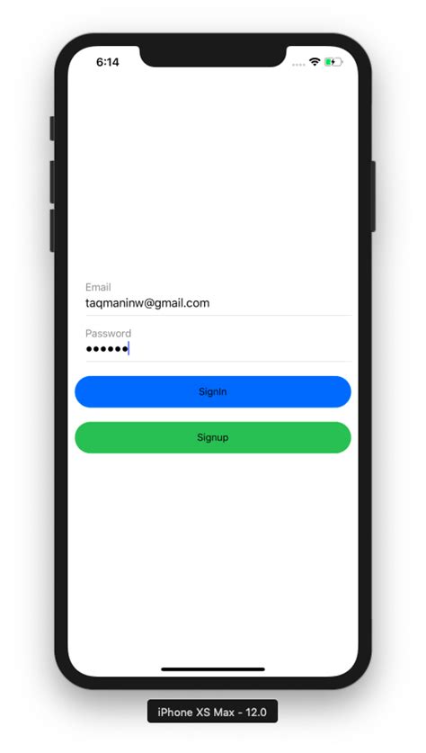 Email Authentication With React Native And Firebase By Krissanawat Kaewsanmuang Bits And Pieces