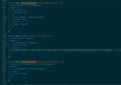 Deviceprovisioningservices Fail To Build The Code After Generate It With Autorest Typescript