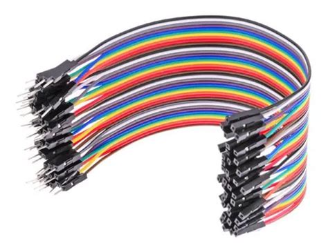 Conector Dupont Macho Hembra Premium Cabo Wire Fiozinho Protoboard Arduino Mercadolibre