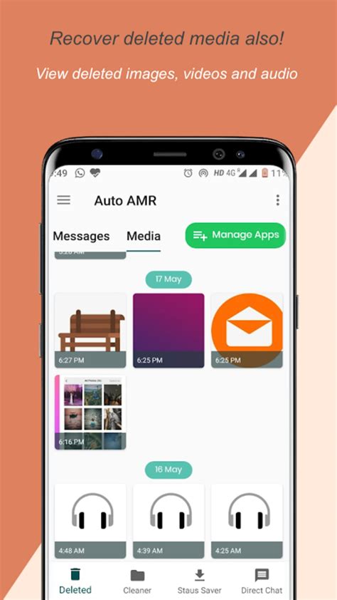 Restore Recover Deleted Messages And Backup Photos Apk For Android