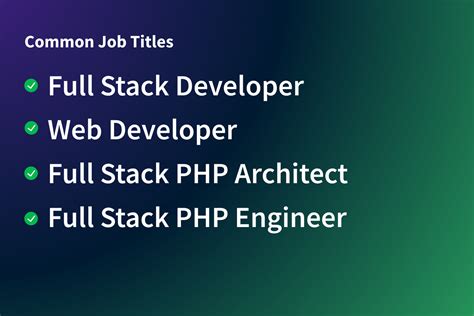 Learn Full Stack Development With Php —