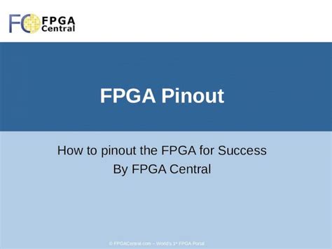 Ppt Fpga Pinout How To Define Pins For Fpga Dokumentips