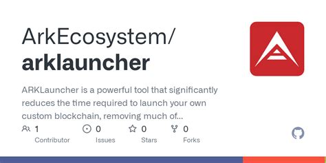 github arkecosystem arklauncher arklauncher is a powerful tool that significantly reduces the