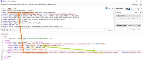 portswiggerportswigger 靶场之 CSRF 篇 Rabbit s Blog