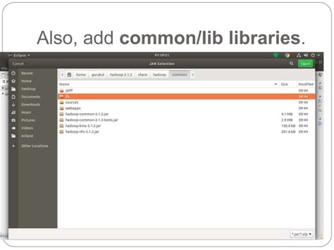 create and execute first hadoop mapreduce project in pptx
