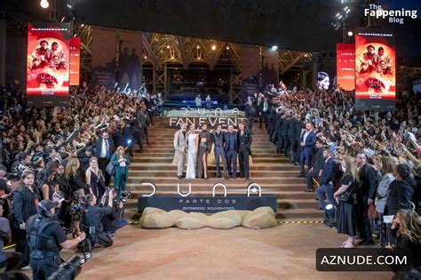 Zendaya Sexy Flaunts Her Hot Boobs And Legs At Dune Part Two Premiere In Mexico City Aznude