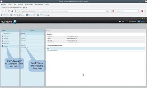 Managing Your Mailbox Settings With Roundcube Netuxo