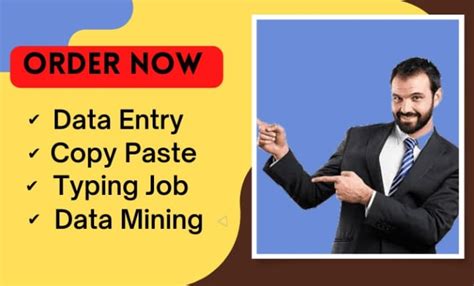 Be Your Virtual Assistant For Data Entryscrapingmining By Nehil07