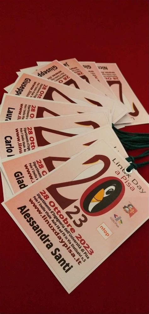 Alessandra Santi On Linkedin Linux Day A Pisa