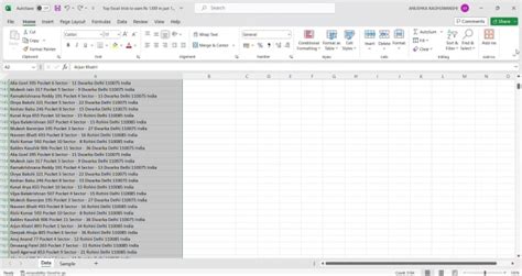 Separate Merge The Data In Ms Excel By Anushka006 Fiverr