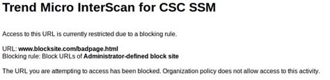 csc module url filtering blocking web reputation overview cisco community