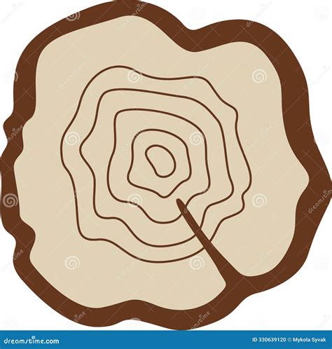 Tree Ring Slice Stock Illustration Illustration Of Circle 330639120 Tree Ring Slice Stock Illustration Illustration Of Circle 330639120