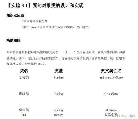 面向对象类的设计和实现实验八 面向对象设计与实现 Csdn博客
