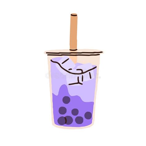 Taro Tea Boba Stock Illustrations 225 Taro Tea Boba Stock