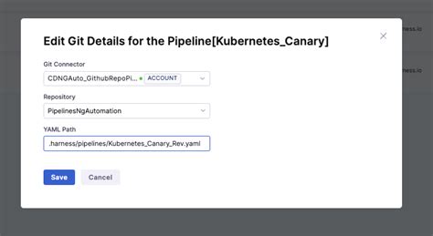 Harness Git Experience Quickstart Harness Developer Hub