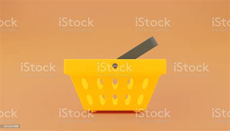 빈 쇼핑 바구니 사실적인 3d 일러스트레이션 벡터 3차원 형태에 대한 스톡 벡터 아트 및 기타 이미지 3차원 형태 가방 고객 Istock