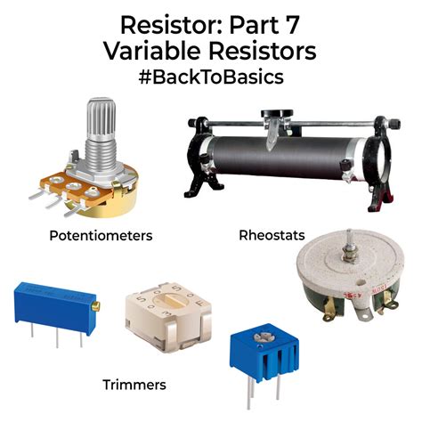 Back To Basics Resistors Part 7 Variable Resistors The Tech Blog