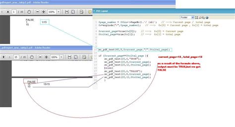 pdf page number control code report pdf scriptcase low code