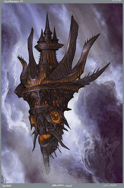 Morganas Castle By Sean Andrew Murray Scrolller