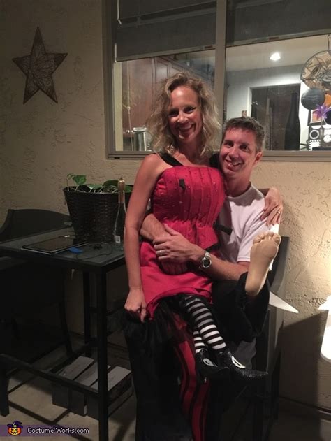 3 Legged Knife Thrower And 4 Legged Assistant Costume Last Minute